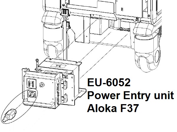 Diagnosis Corporate - Aloka EU-6052 Power Entry unit - F37